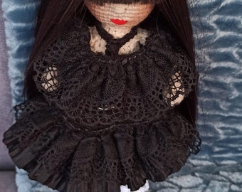 Wednesday Addams Barbie Doll - Etsy