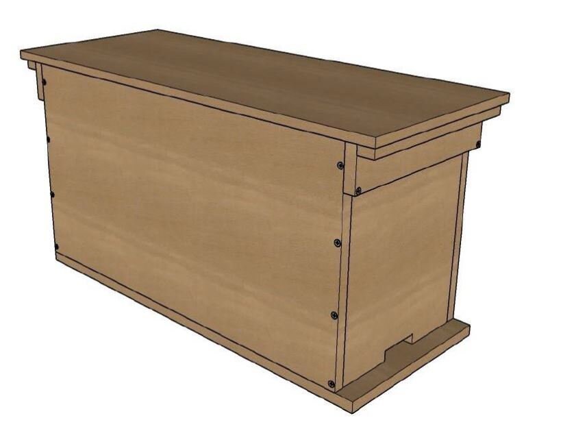 5 Frame Nuc Beehive Plans Diy With Dxf Files And Pdf Etsy