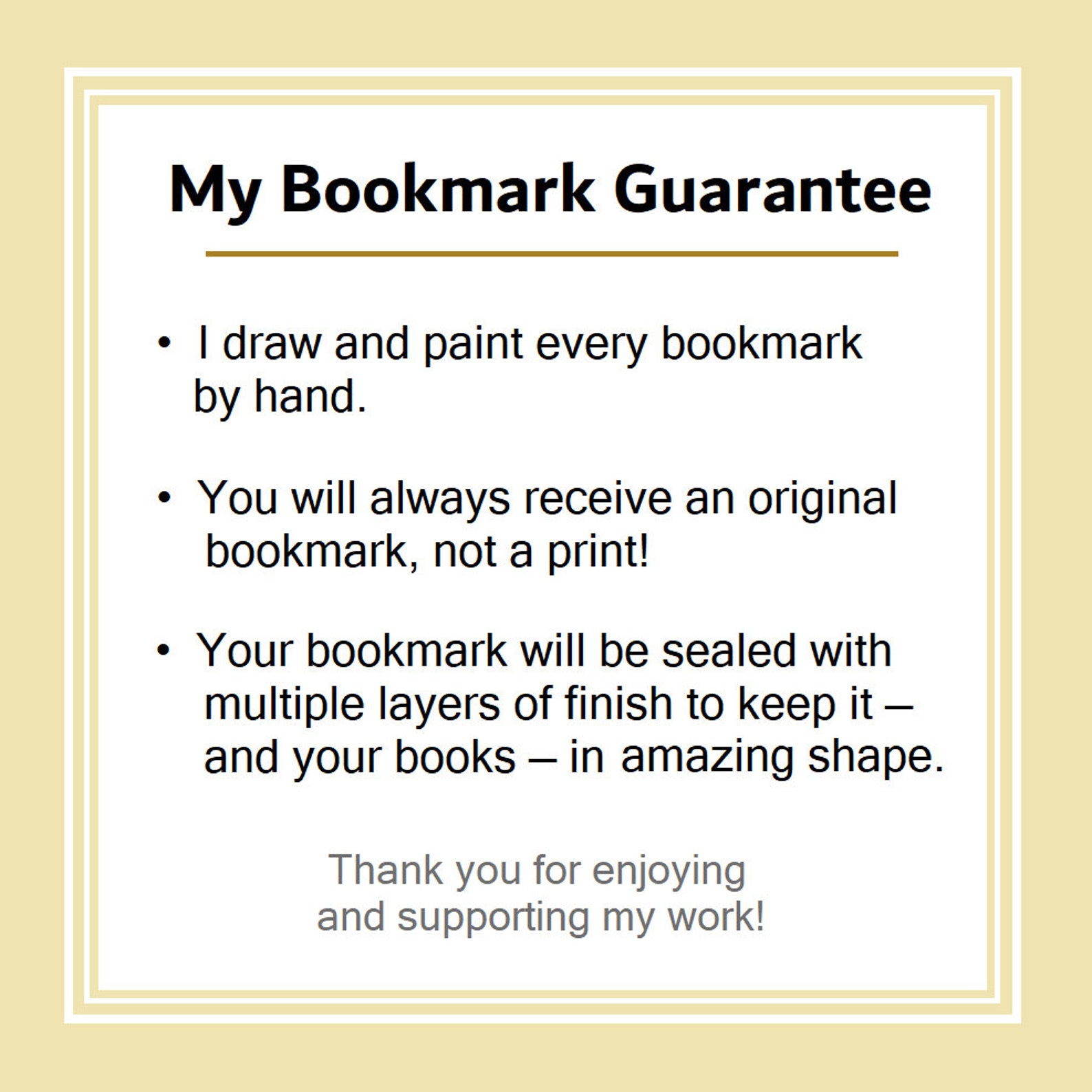 Handmade White Doodle Bookmarks With Matte Finish and Tassel - Etsy