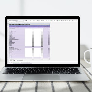 Small Business Expense Spreadsheet Excel Google Sheets, Cost Tracker ...