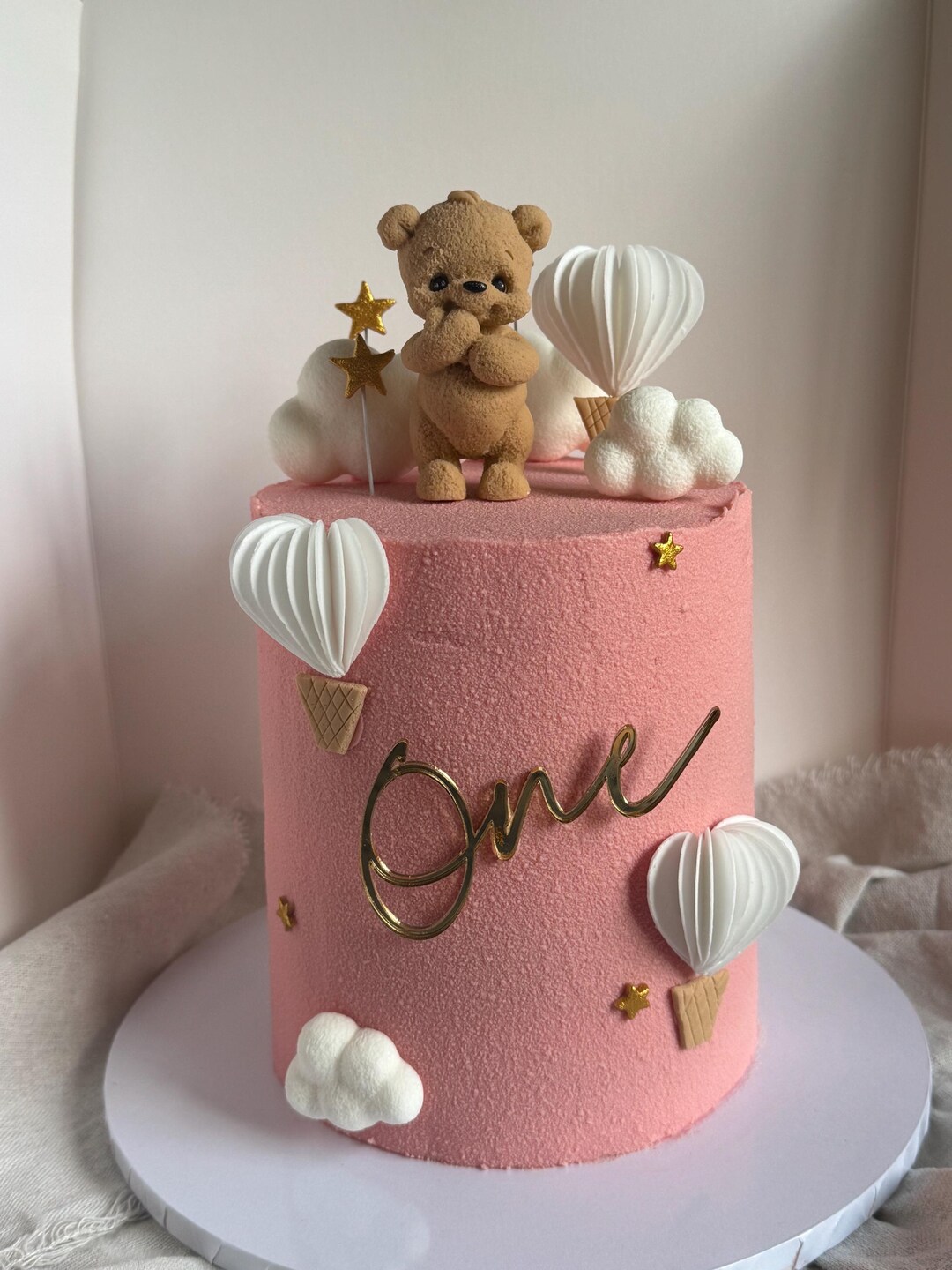 Fondant Teddy Bears Cake Topper , Bear Cake Topper , Teddy Cake Topper ...