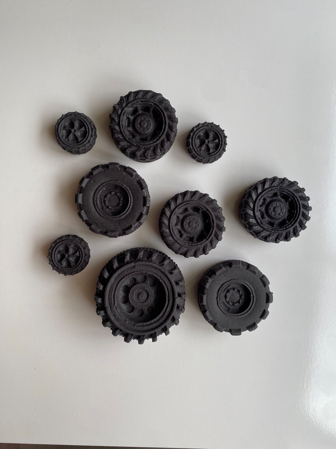 Fondant Wheels Cake Toppers - Etsy