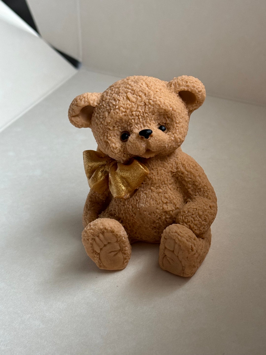 Fondant Teddy Bear Cake Topper - Etsy