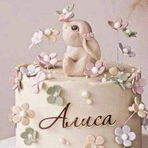 Sugarcraft Cake Topper - Etsy UK