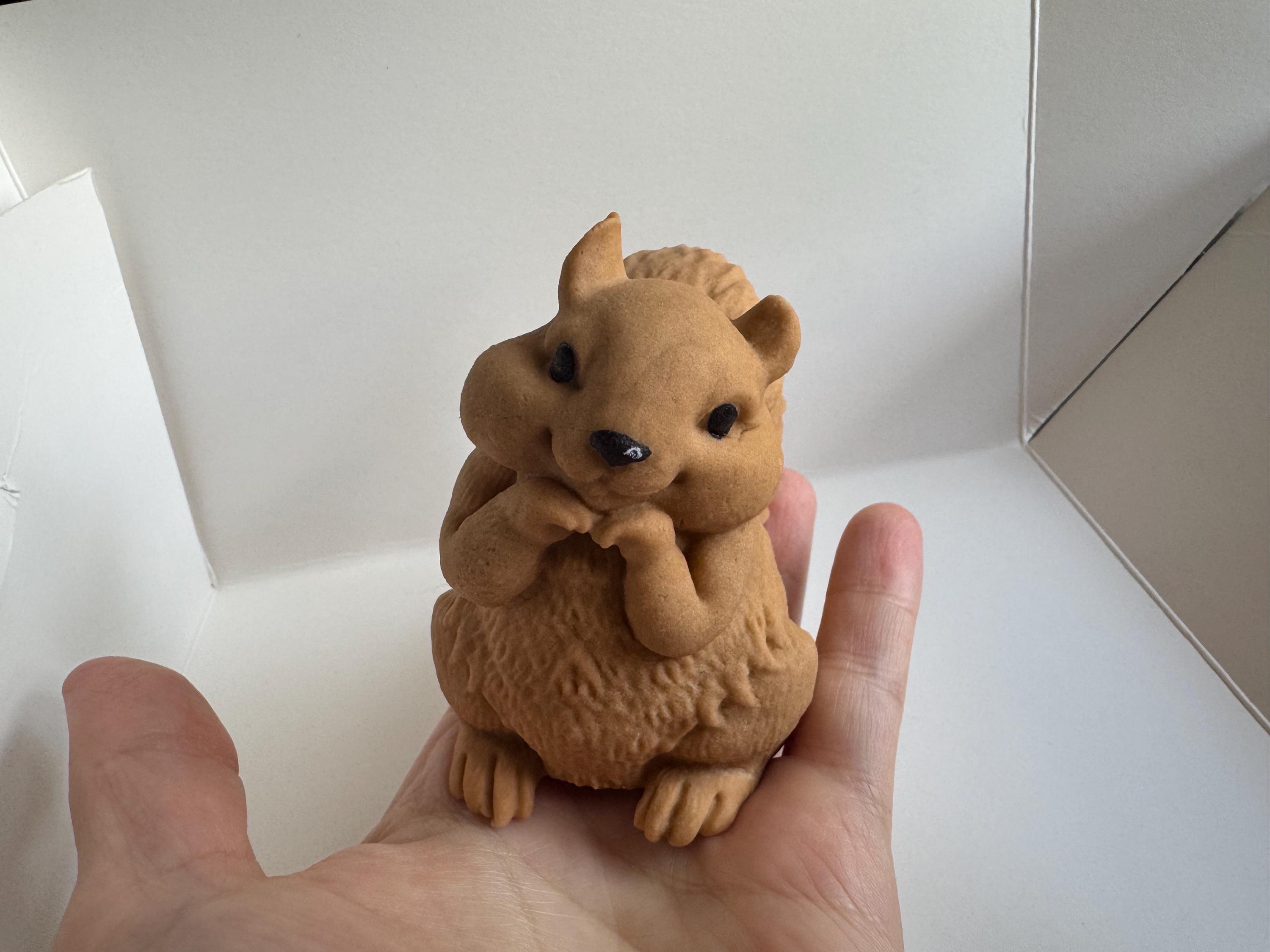 Fondant Squirrel Cake Topper: Birthday Party Decoration - Etsy