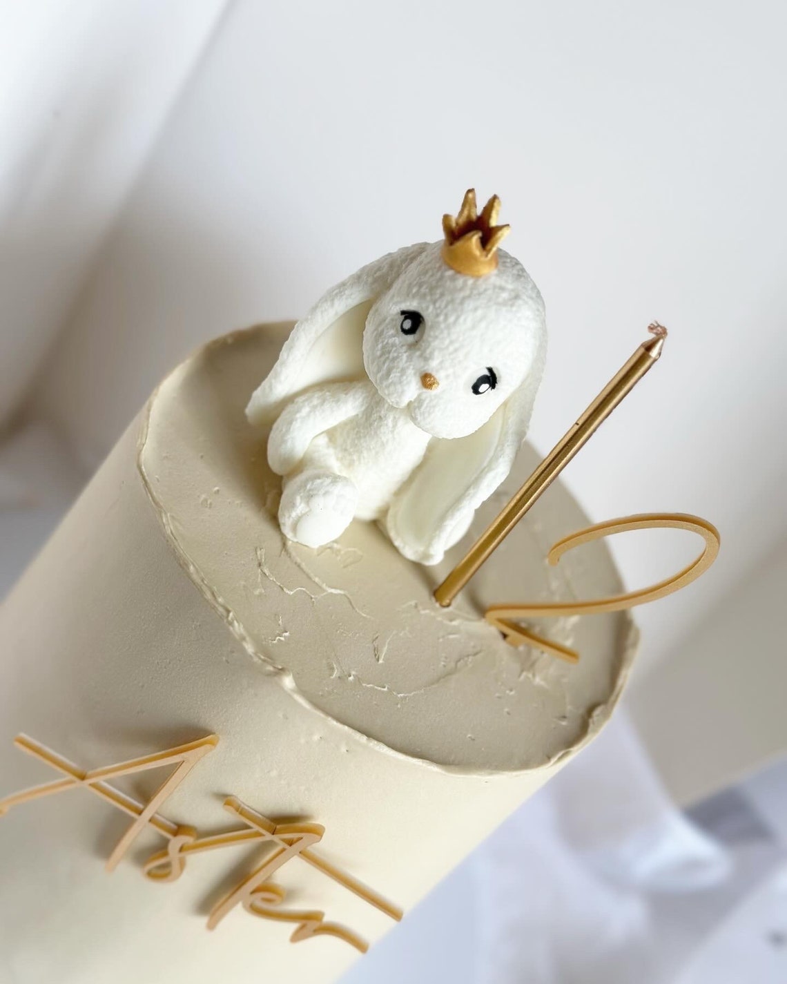 Fondant Bunny Cake Topper , Rabbit Cake Topper - Etsy UK