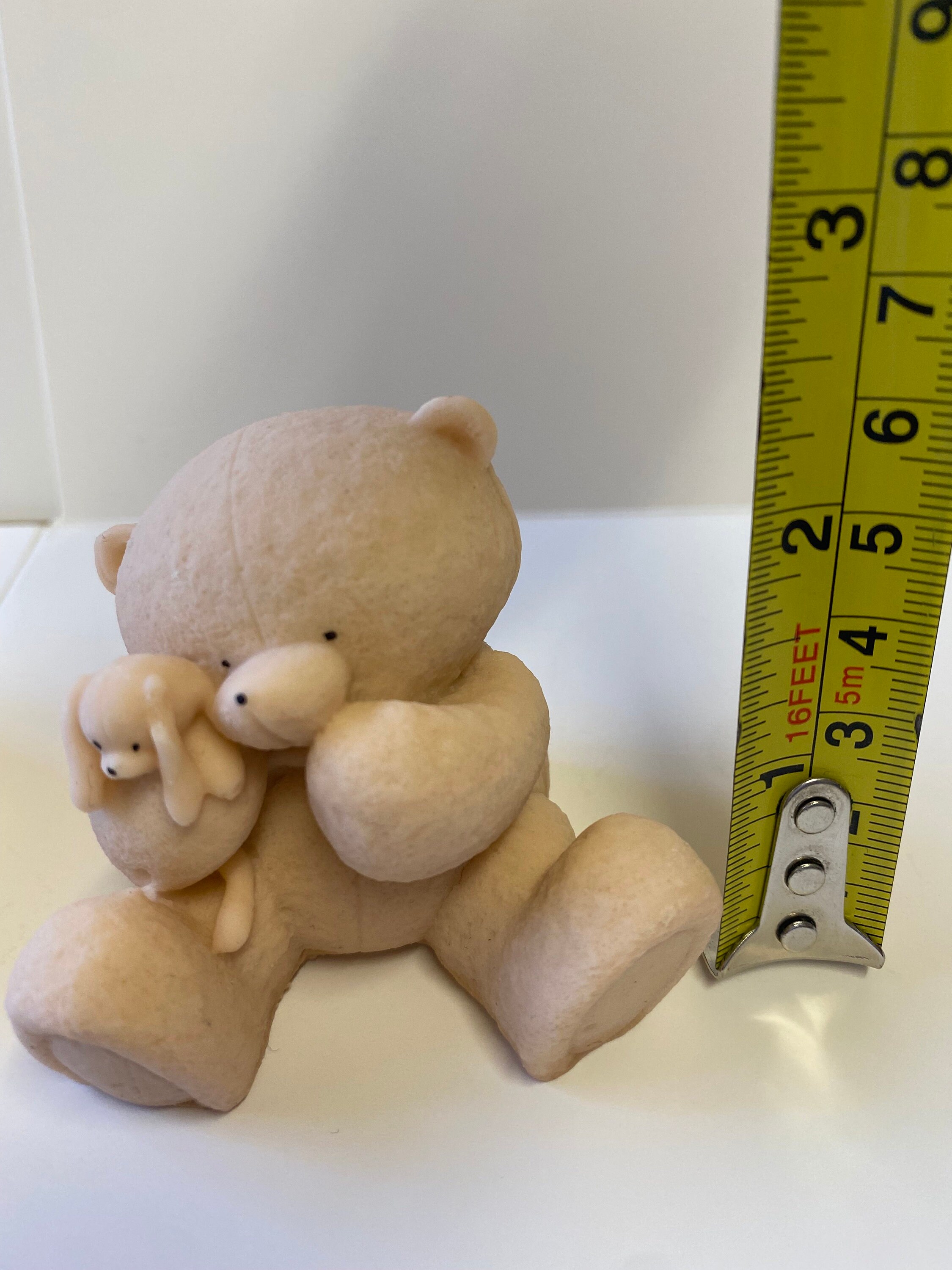 Fondant Teddy Bear Cake Topper - Etsy