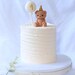 Fondant Teddy Bear Cake Topper - Etsy