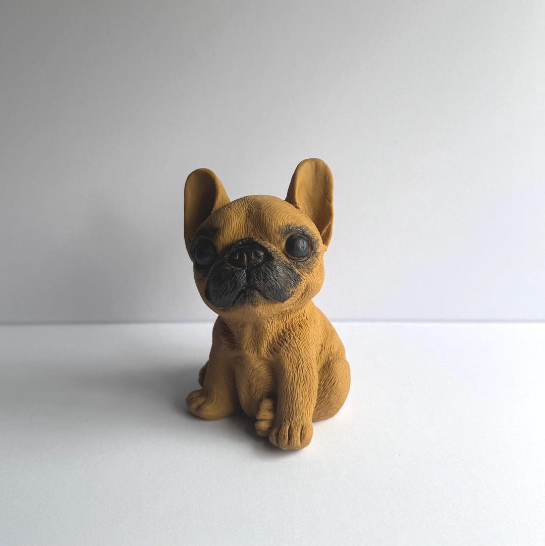 French Bulldog Fondant Cake Topper ,birthday Dog - Etsy