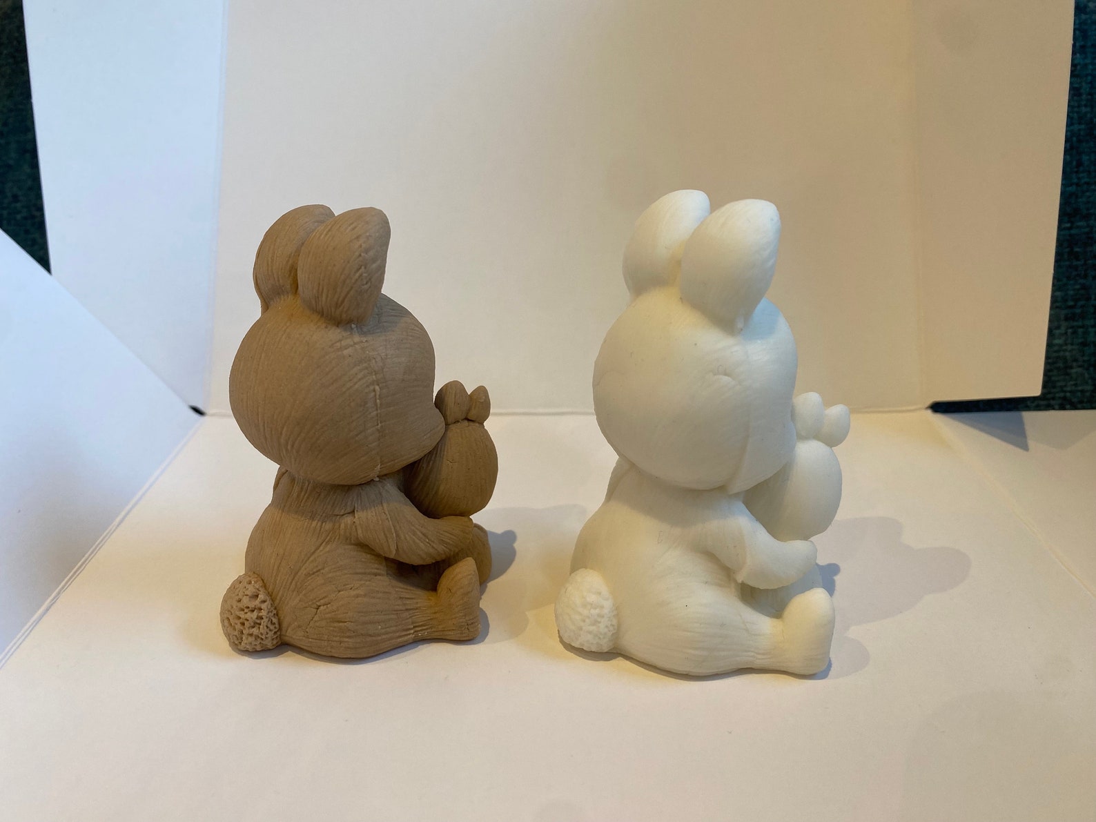 Fondant Bunny Cake Topper: Edible Rabbit Decoration - Etsy