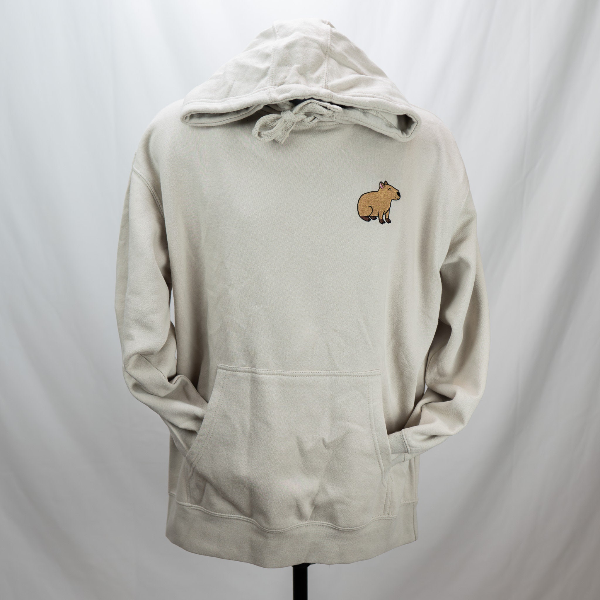 Cute Capybara Embroidered Hoodie Animal Lover Gift, South America, Cute ...