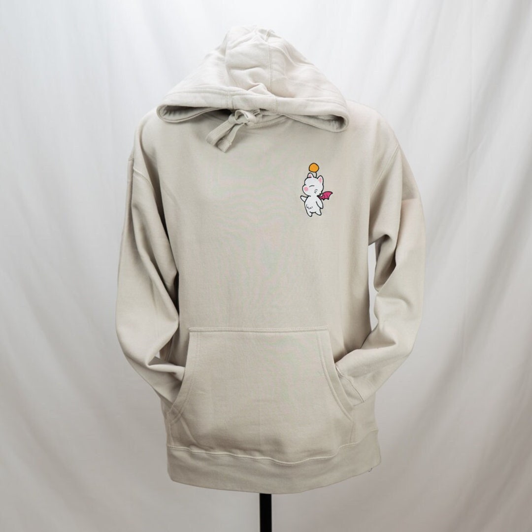 Embroidered Moogle Hoodie - Etsy