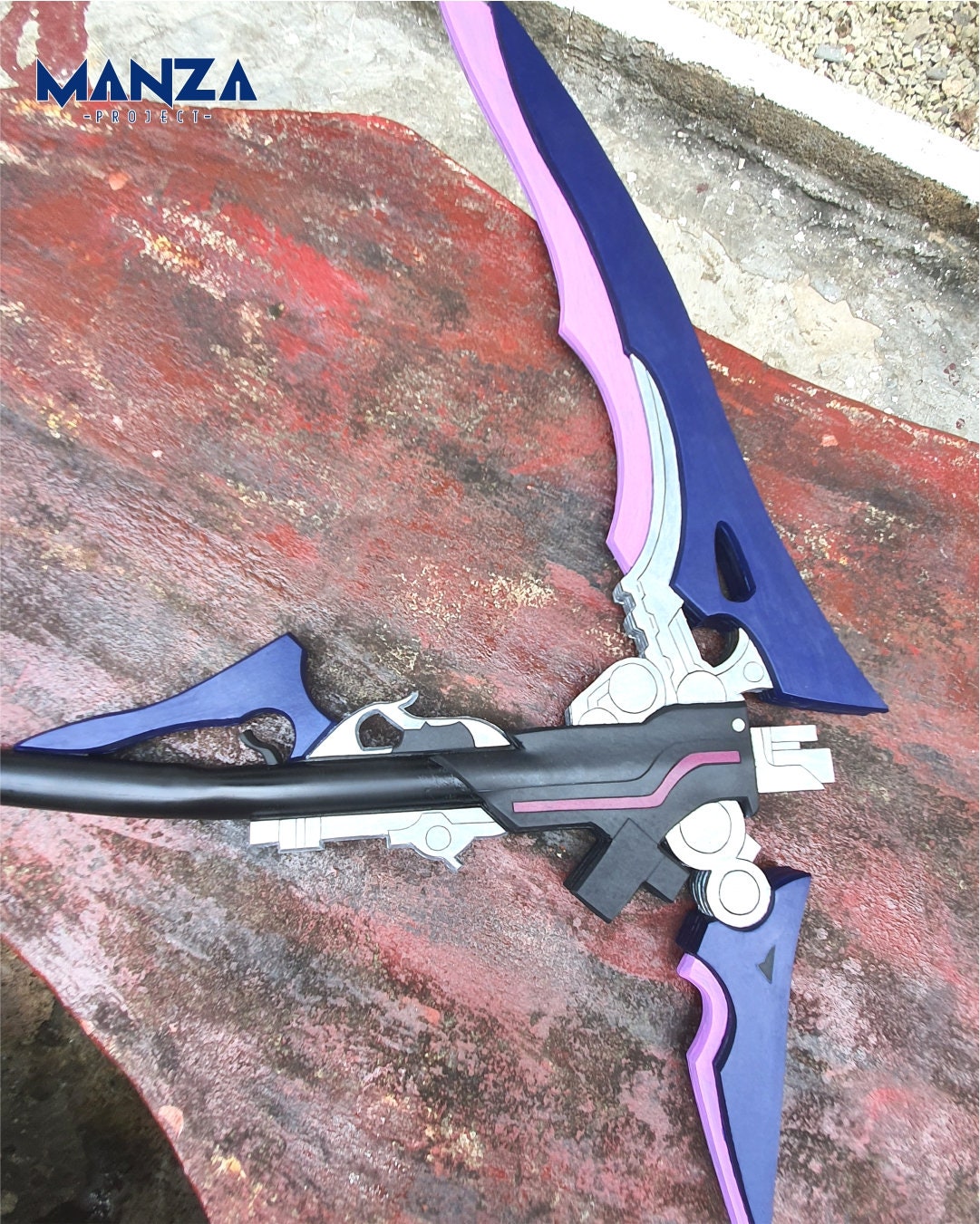 Seele Scythe - Honkai Star Rail Cosplay Prop - Digital Template Pattern ...