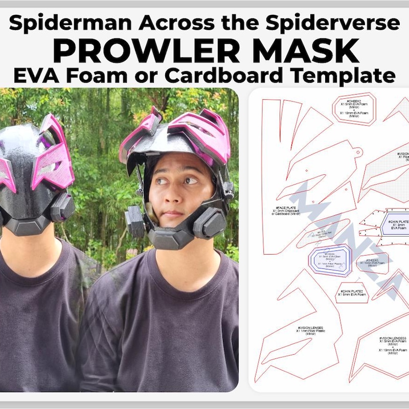 Spiderman Mask - Etsy