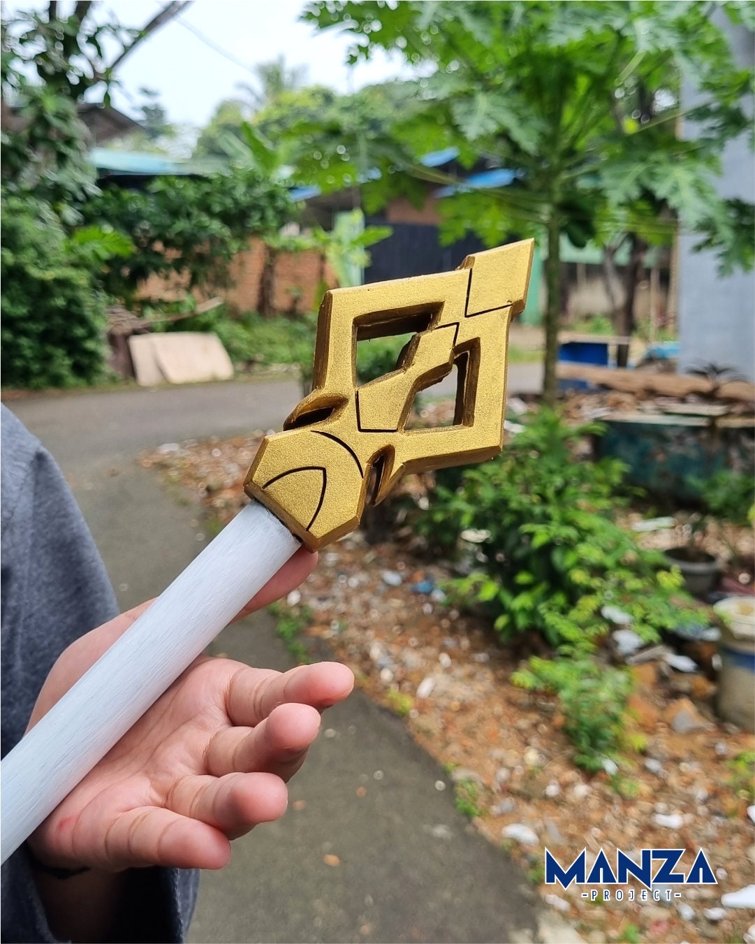 The Bell Sword - Genshin Impact Cosplay Prop - Digital Template Pattern ...