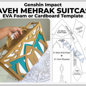 Kaveh Mehrak - Genshin Impact Cosplay Prop - Digital Template Pattern ...
