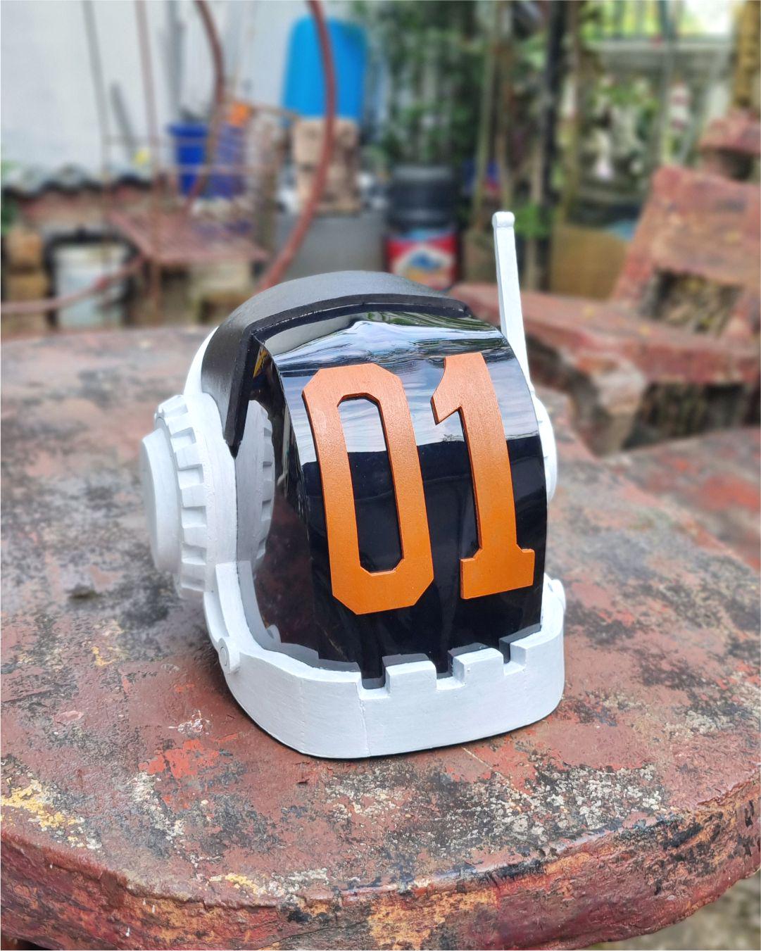 Vegapunk/shaka Helmet - One Piece Cosplay Prop - Digital Template ...