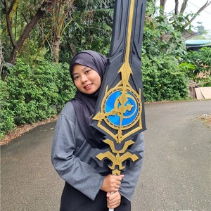 The Bell Sword - Genshin Impact Cosplay Prop - Digital Template Pattern ...