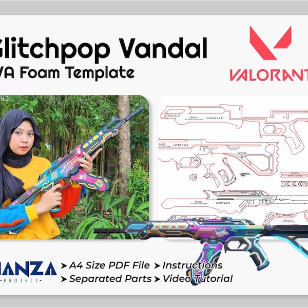 Valorant Vandal - Etsy