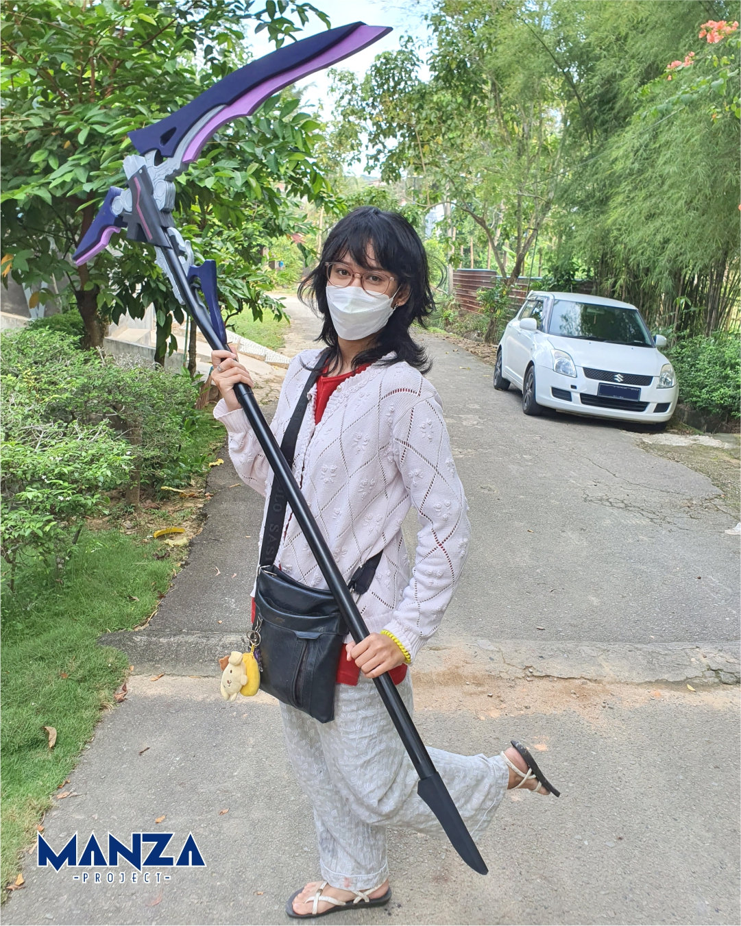 Seele Scythe - Honkai Star Rail Cosplay Prop - Digital Template Pattern ...