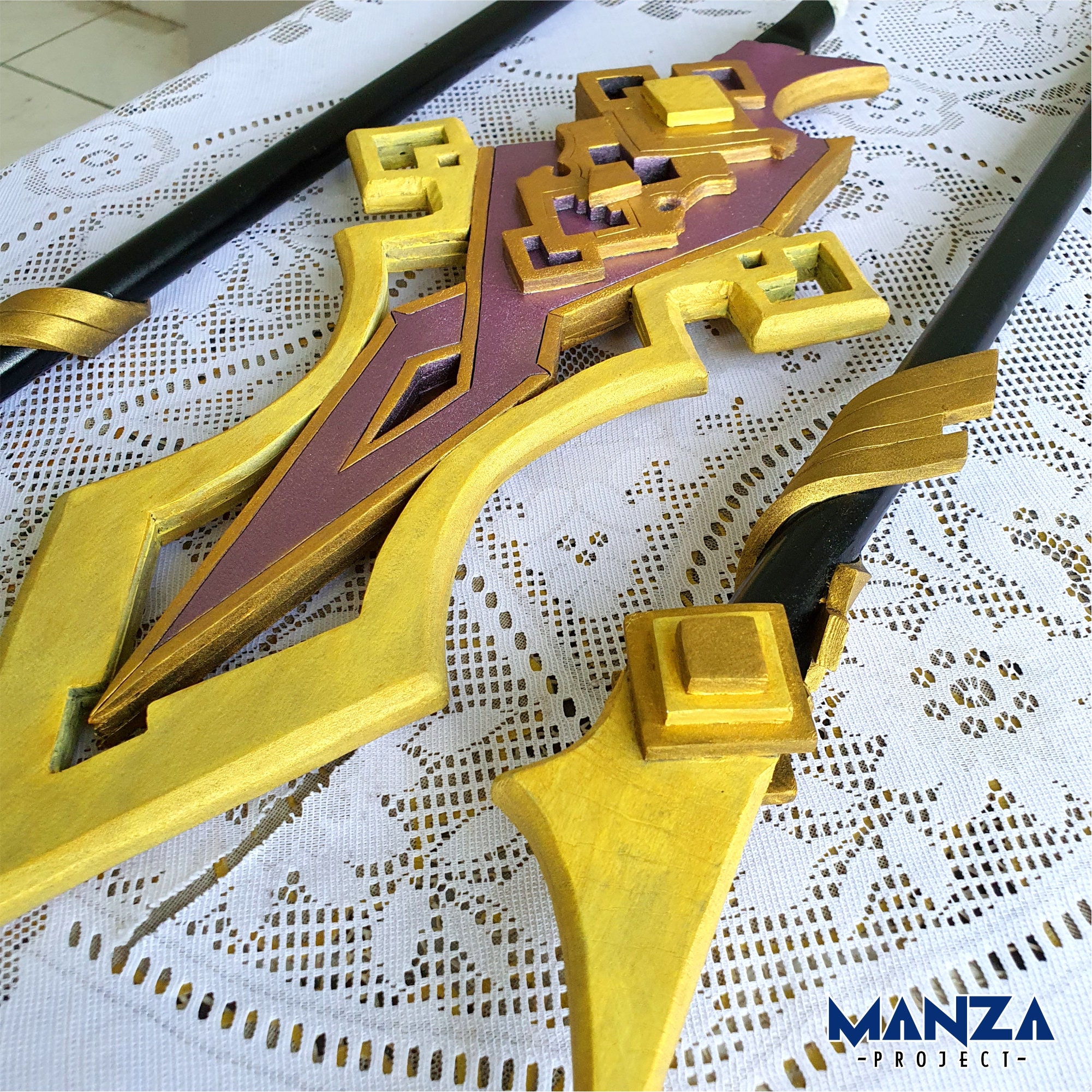 Vortex Vanquisher - Genshin Impact Cosplay Prop - Digital Template ...