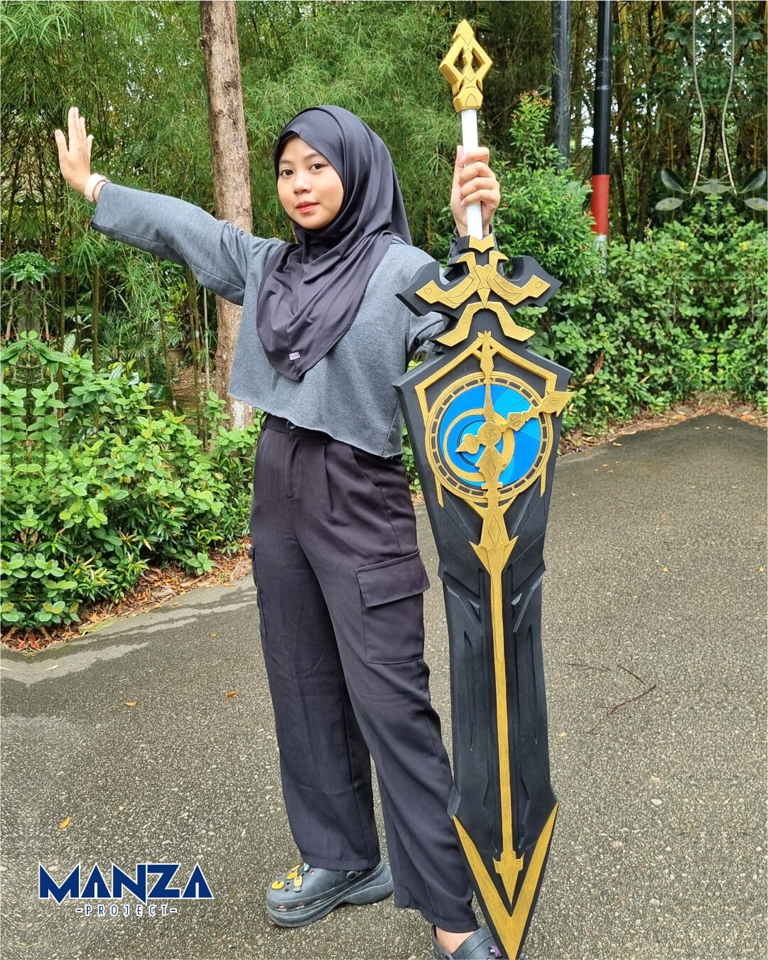 The Bell Sword - Genshin Impact Cosplay Prop - Digital Template Pattern ...