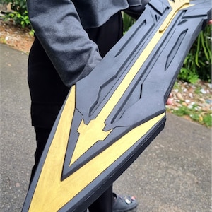 The Bell Sword - Genshin Impact Cosplay Prop - Digital Template Pattern ...