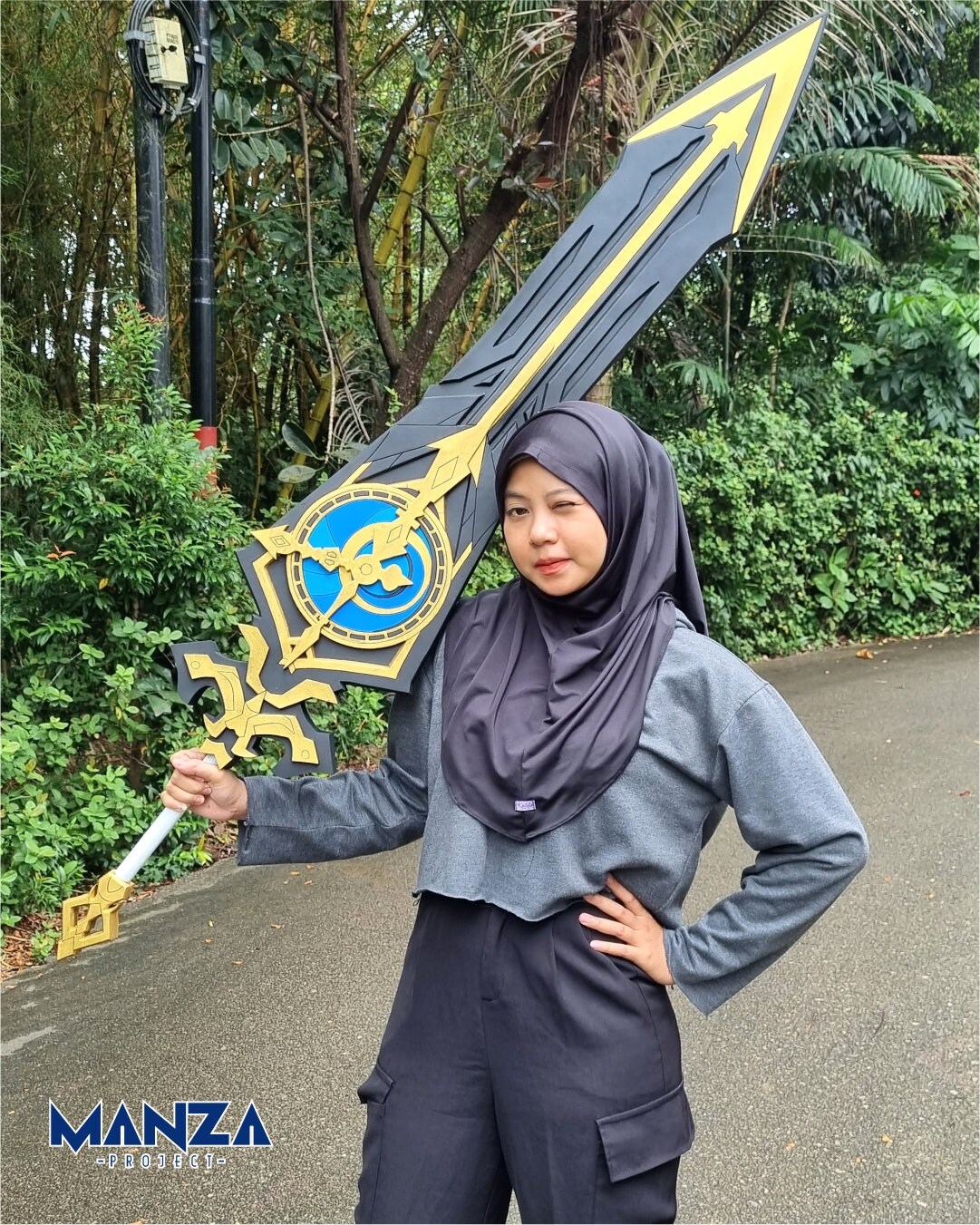 The Bell Sword - Genshin Impact Cosplay Prop - Digital Template Pattern ...