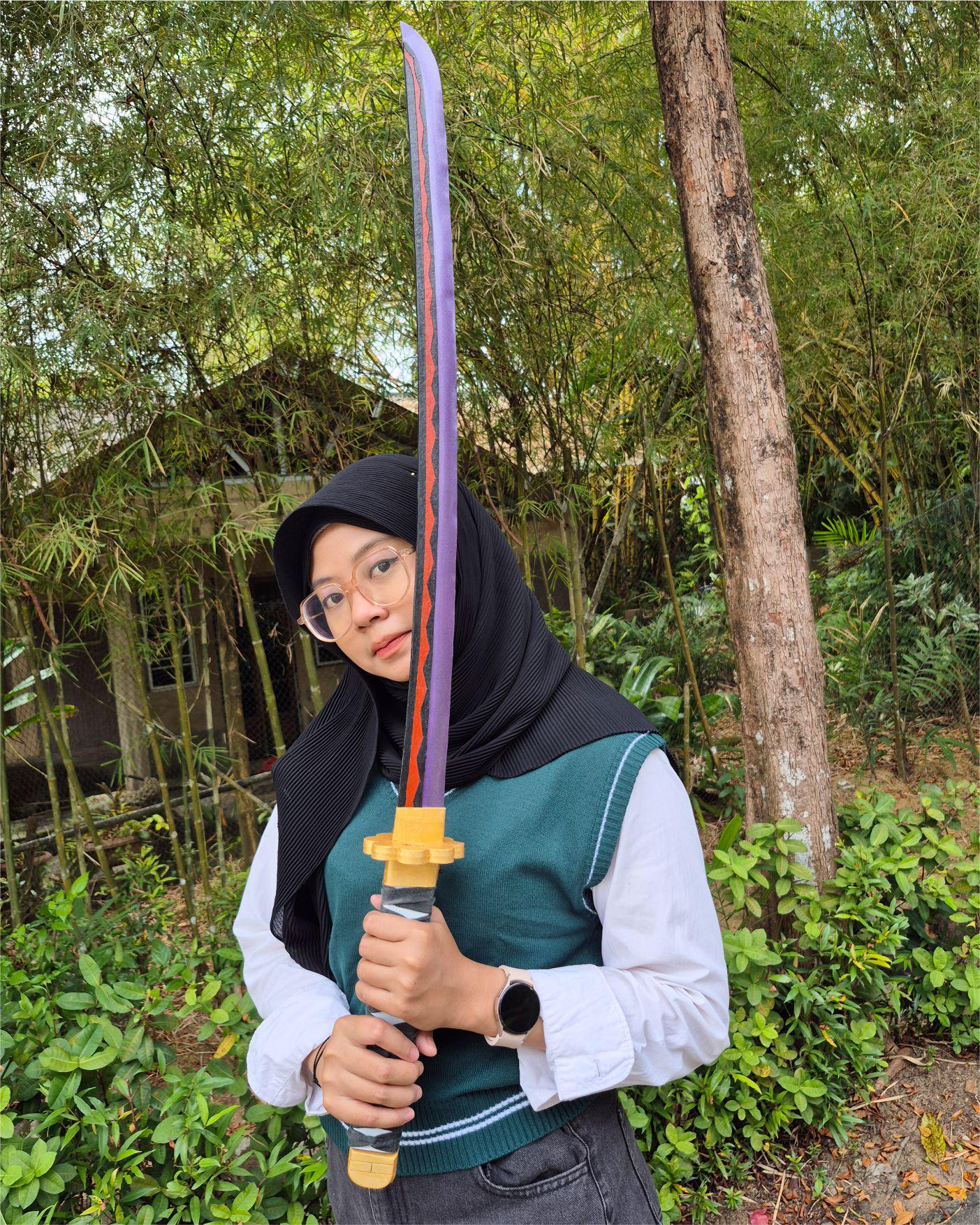 Zoro's Shusui Sword - One Piece Cosplay Prop - Digital Template Pattern ...