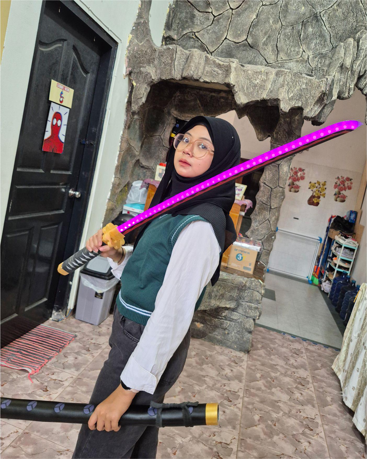 Zoro's Shusui Sword - One Piece Cosplay Prop - Digital Template Pattern ...