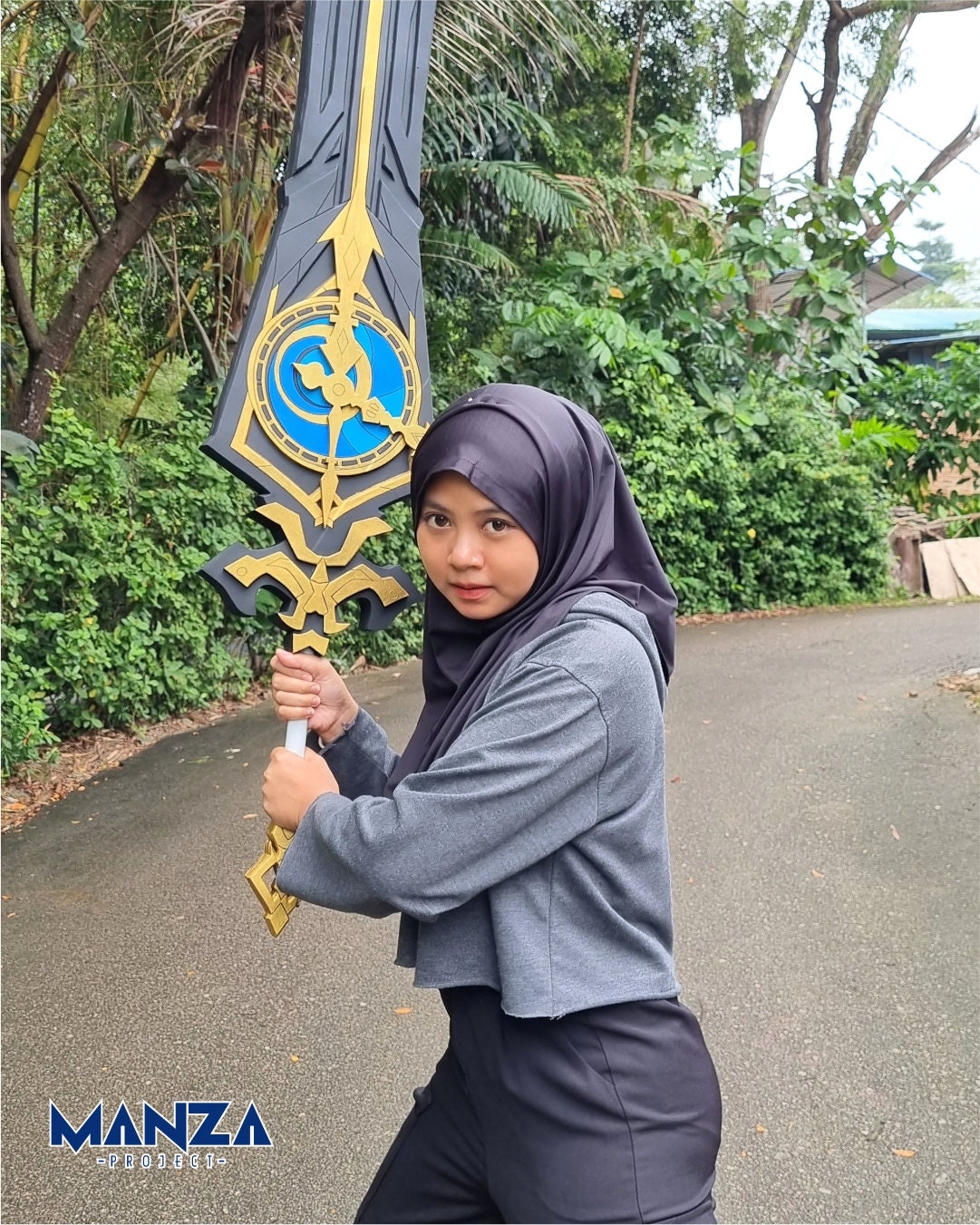 The Bell Sword - Genshin Impact Cosplay Prop - Digital Template Pattern ...
