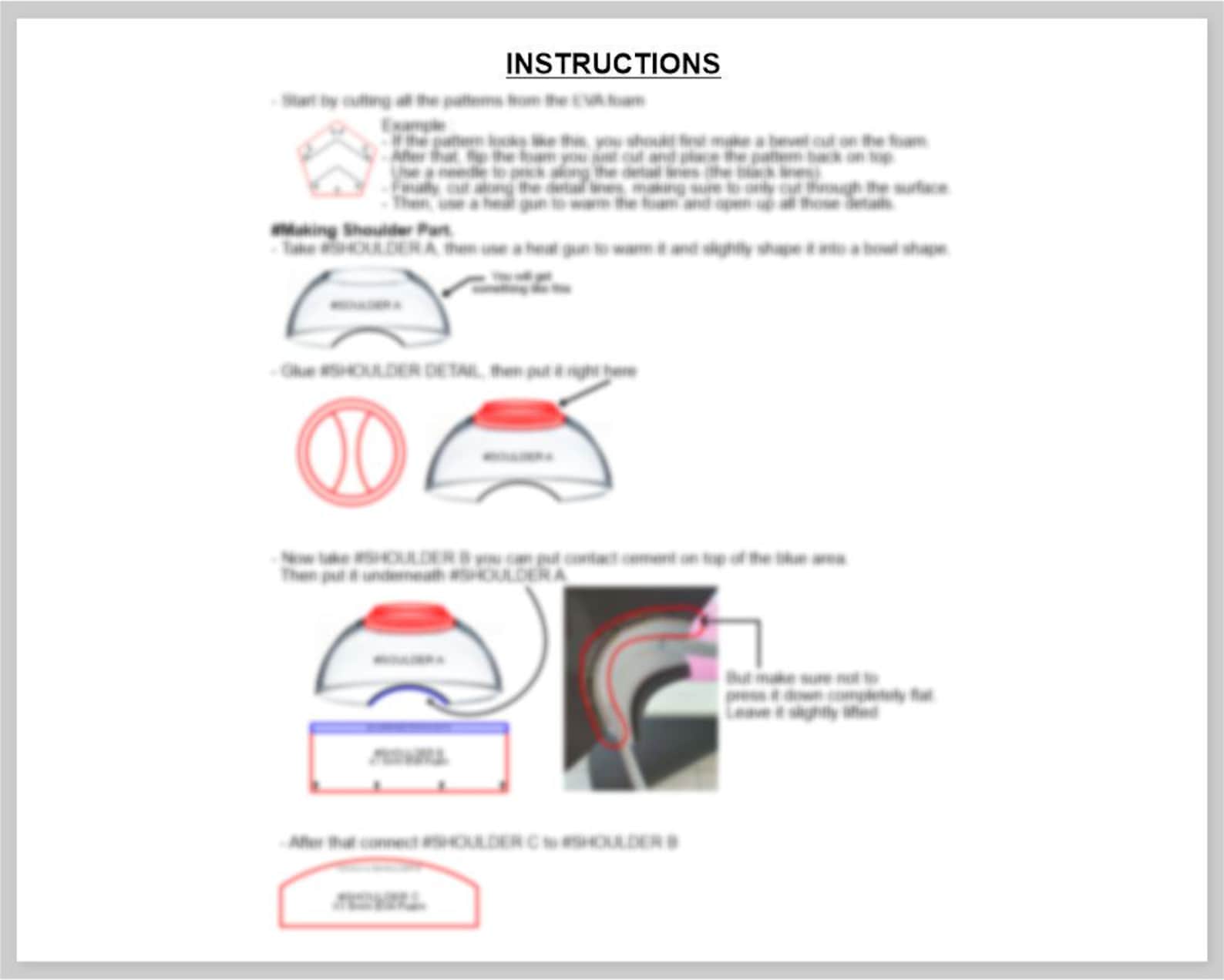 Chai's Robotic Arm - Hi-fi Rush Cosplay Prop - Digital Template Pattern ...