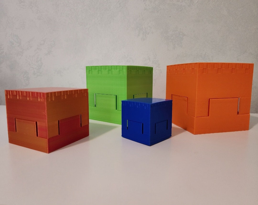 Minecraft Shulker Box Inspired 3D Print - Etsy