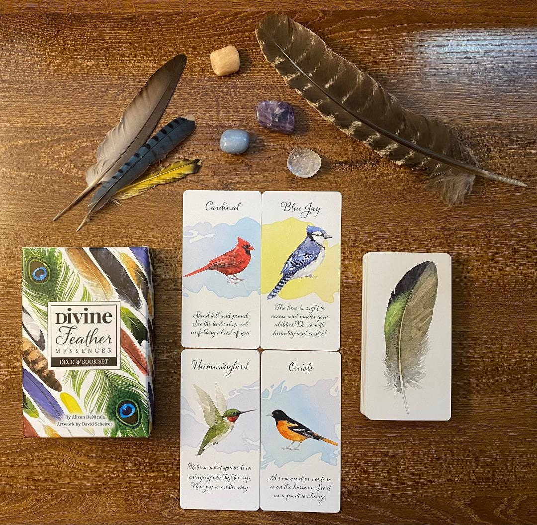 Divine Feather Angelic Messages - Card Pull Only - Etsy
