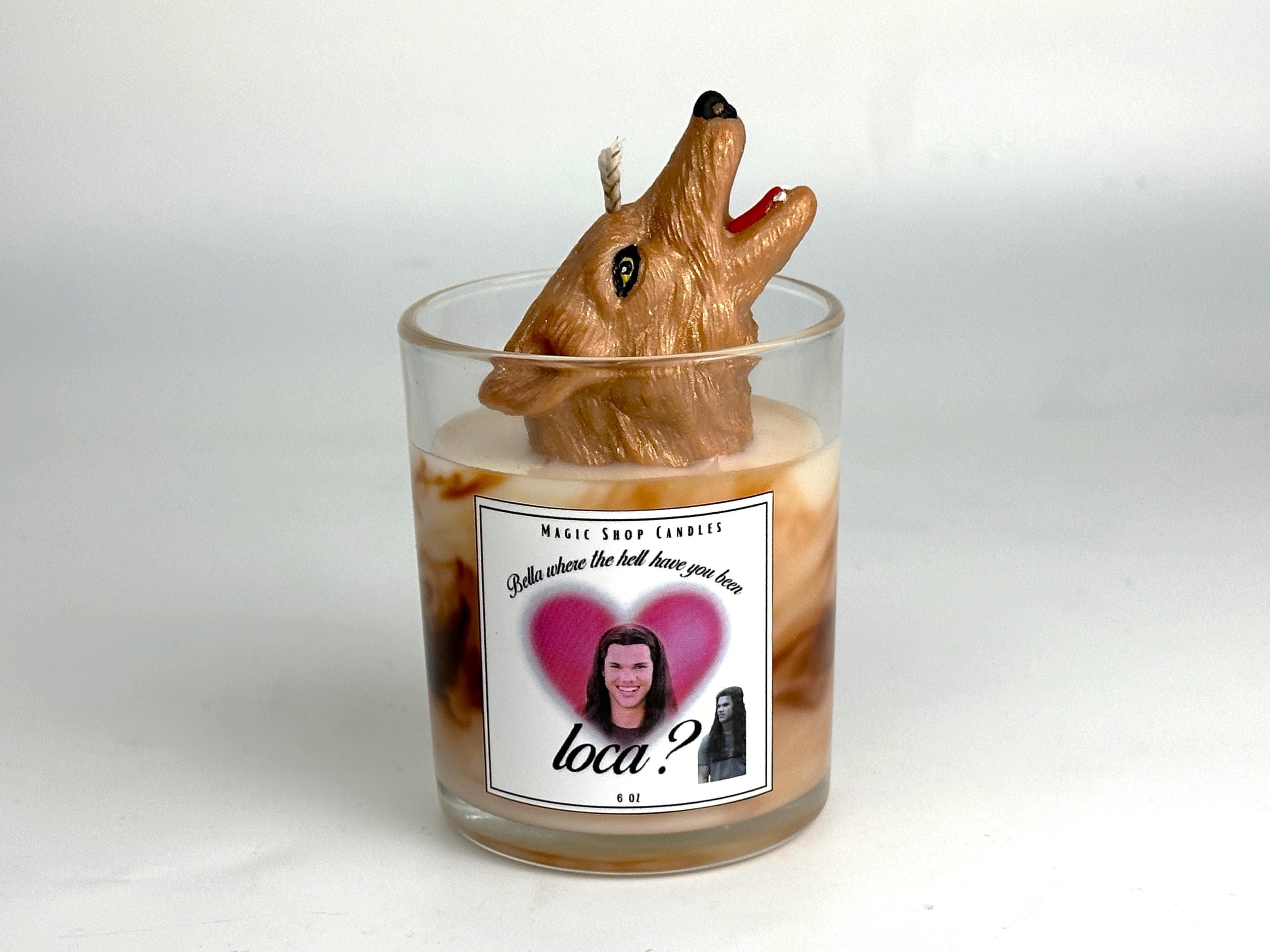 Twilight Jacob Werewolf Candle | Where the Hell Have You Been Loca ...