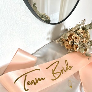 Thebridesboxx JGA Sashes Bride to Be Bride Squad Team Bride Bridesmaids ...