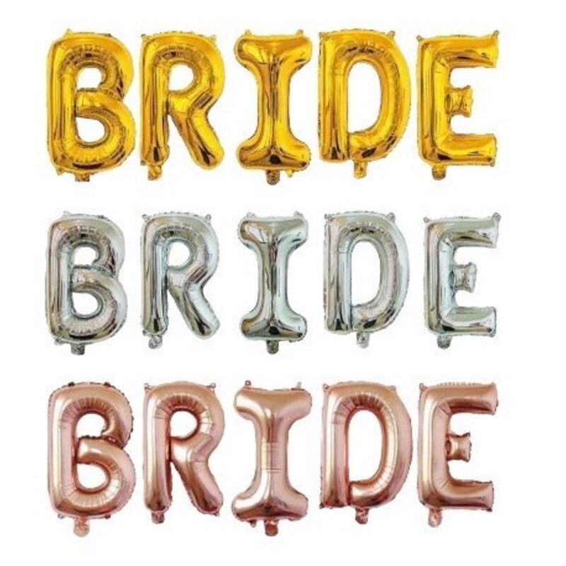 Bride Balloons - Etsy