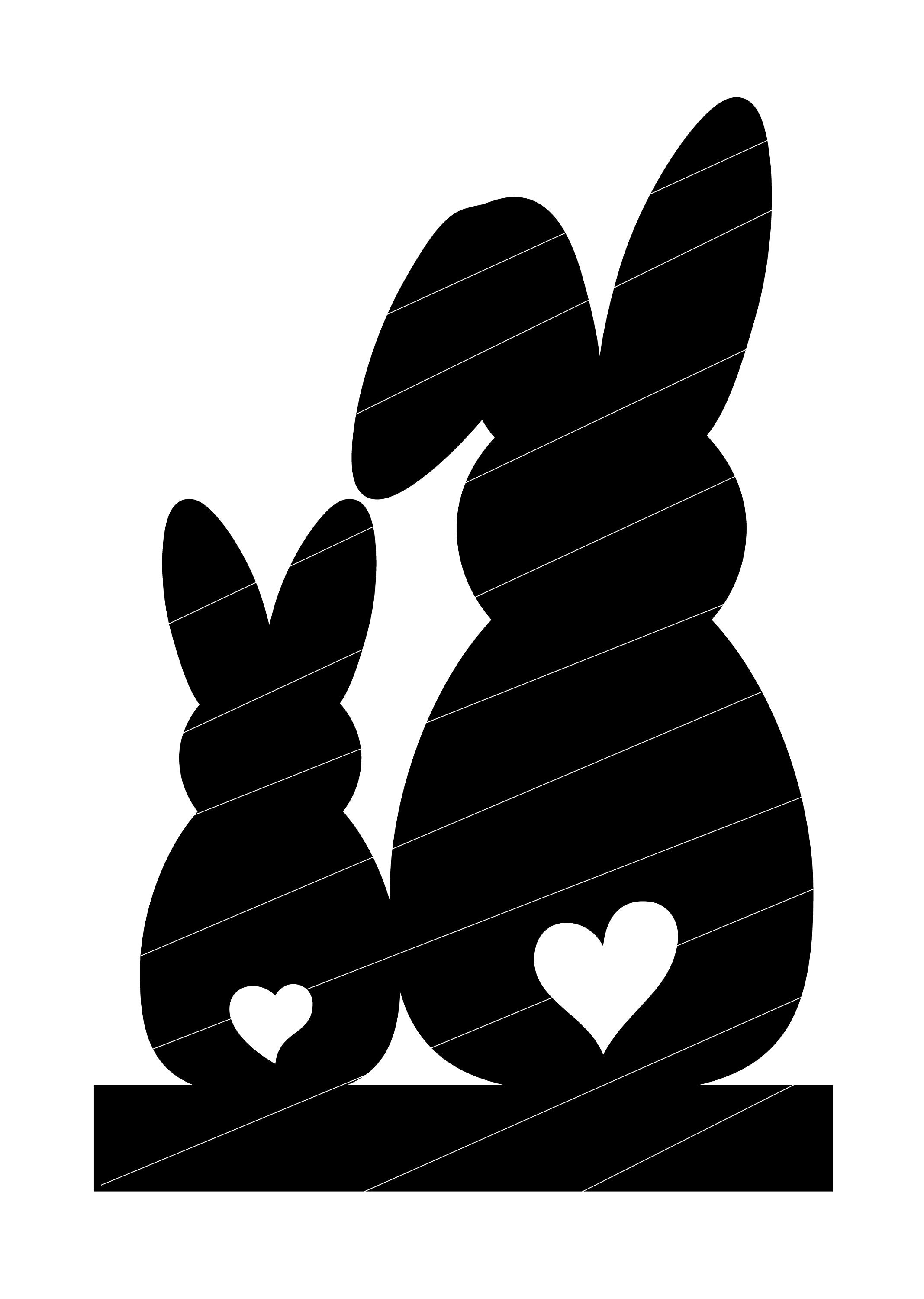 Plotter-Datei / Lasercut-Datei Osterhasen - Etsy Österreich