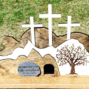 Resurrection Scene 3 Layer SVG+ Zipped + Files With Instructions - Etsy
