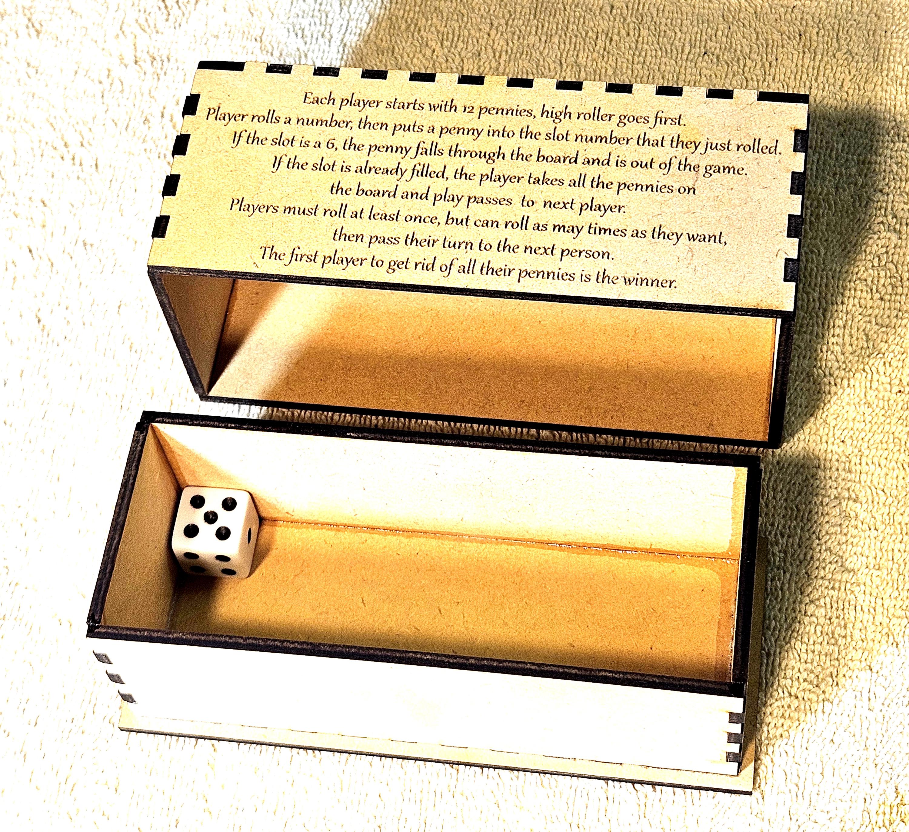 Copper Drop Box Game for All Ages - Etsy