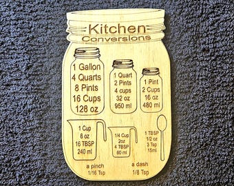 Measuring Bundle Mason Jar, Farmhouse Decor, Stencil Cut File ...