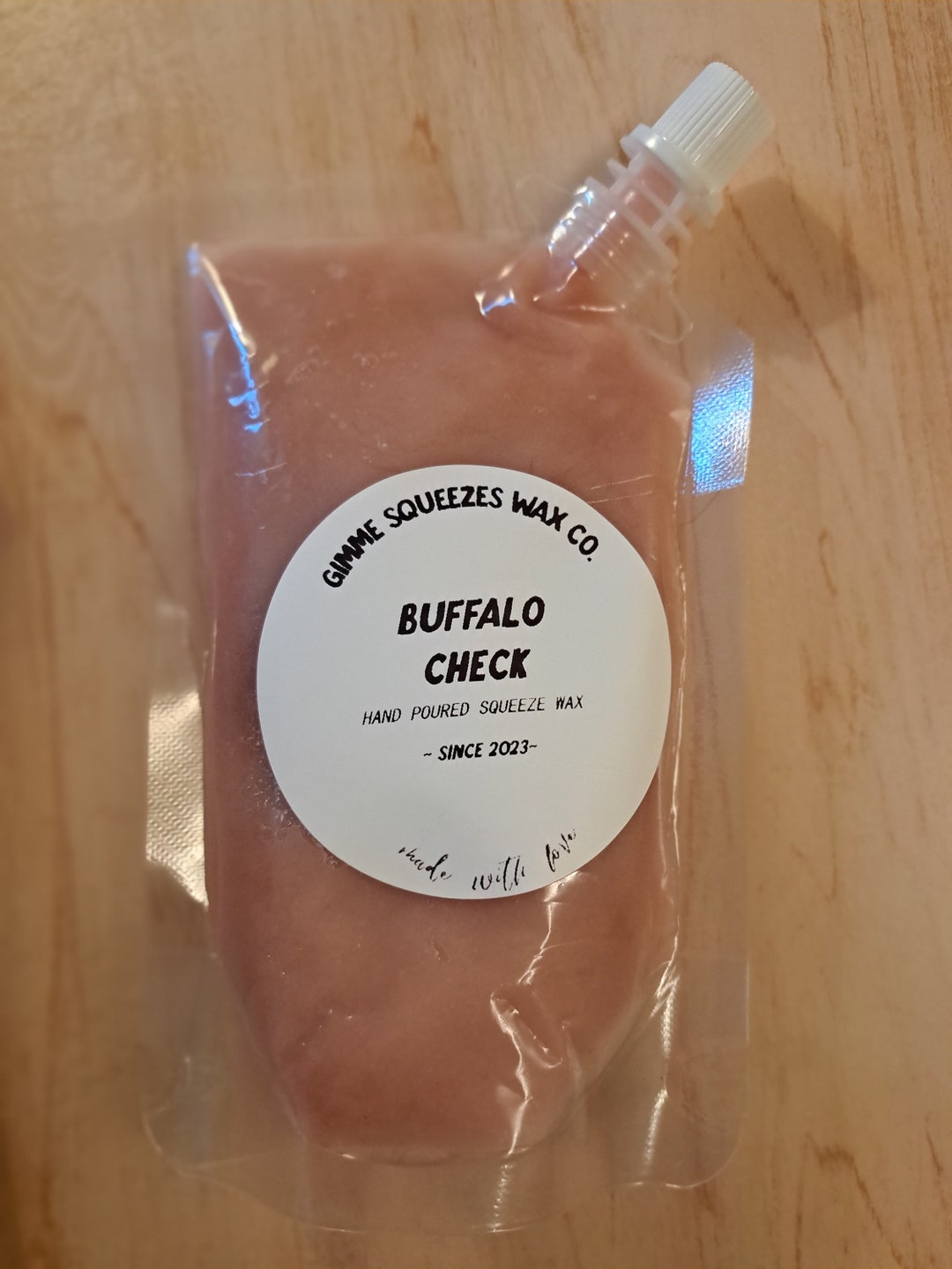 Buffalo Check Squeeze Wax - Etsy