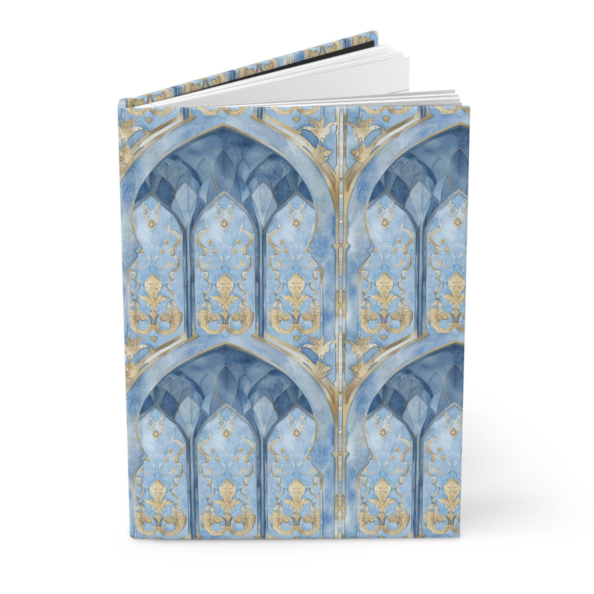 Islamic Pattern Hardcover Journal, 150-page Lined Notebook, 5.75x8 Inch ...