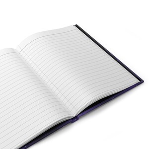 Purple Galaxy Hardcover Notebook Journal - Etsy