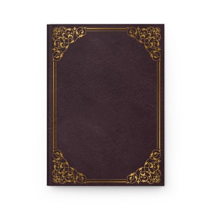 Victorian Style Journal | Hardcover Vintage Inspired Notebook - Etsy
