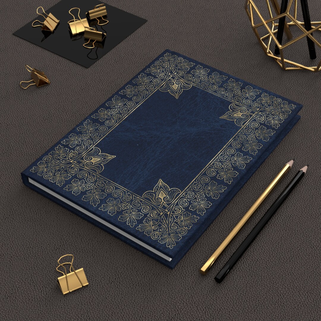 Victorian Style Journal Elegant Hardcover Vintage Inspired Notebook - Etsy