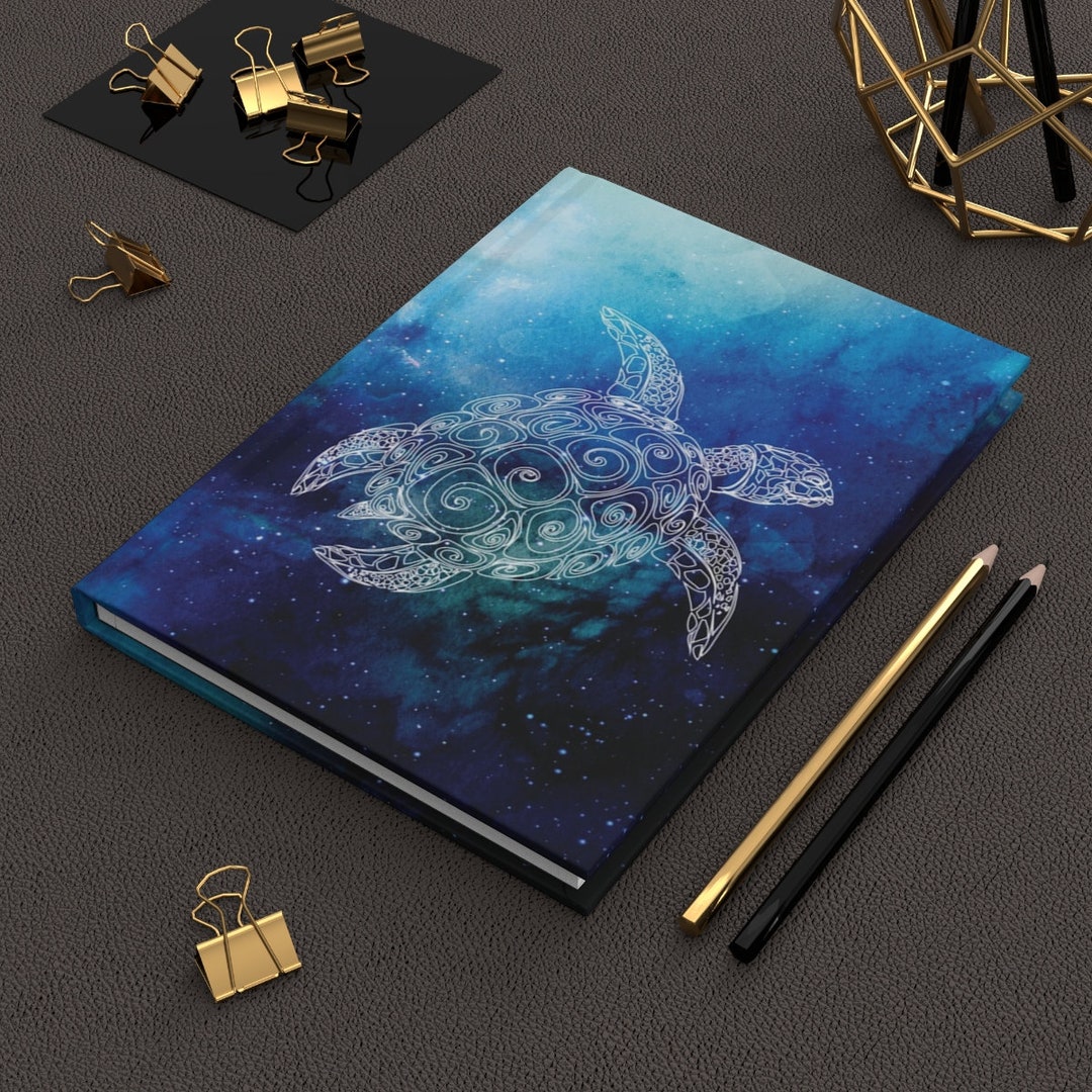Ocean-inspired Mandala Sea Turtle Notebook Journal - Etsy