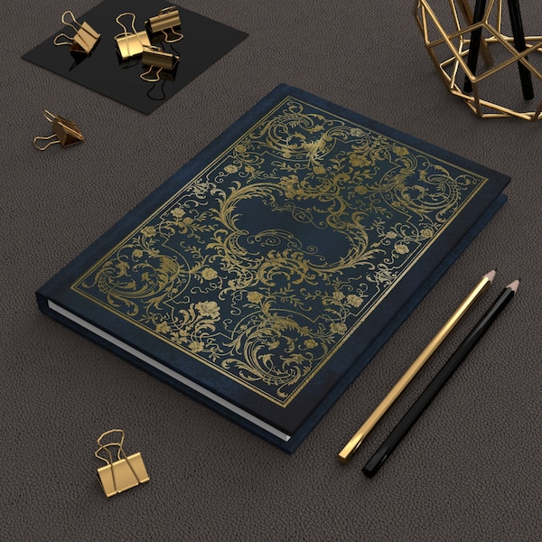 Vintage Style Notebook - Etsy