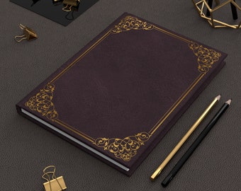 Victorian Style Journal Elegant Hardcover Vintage Inspired Notebook - Etsy