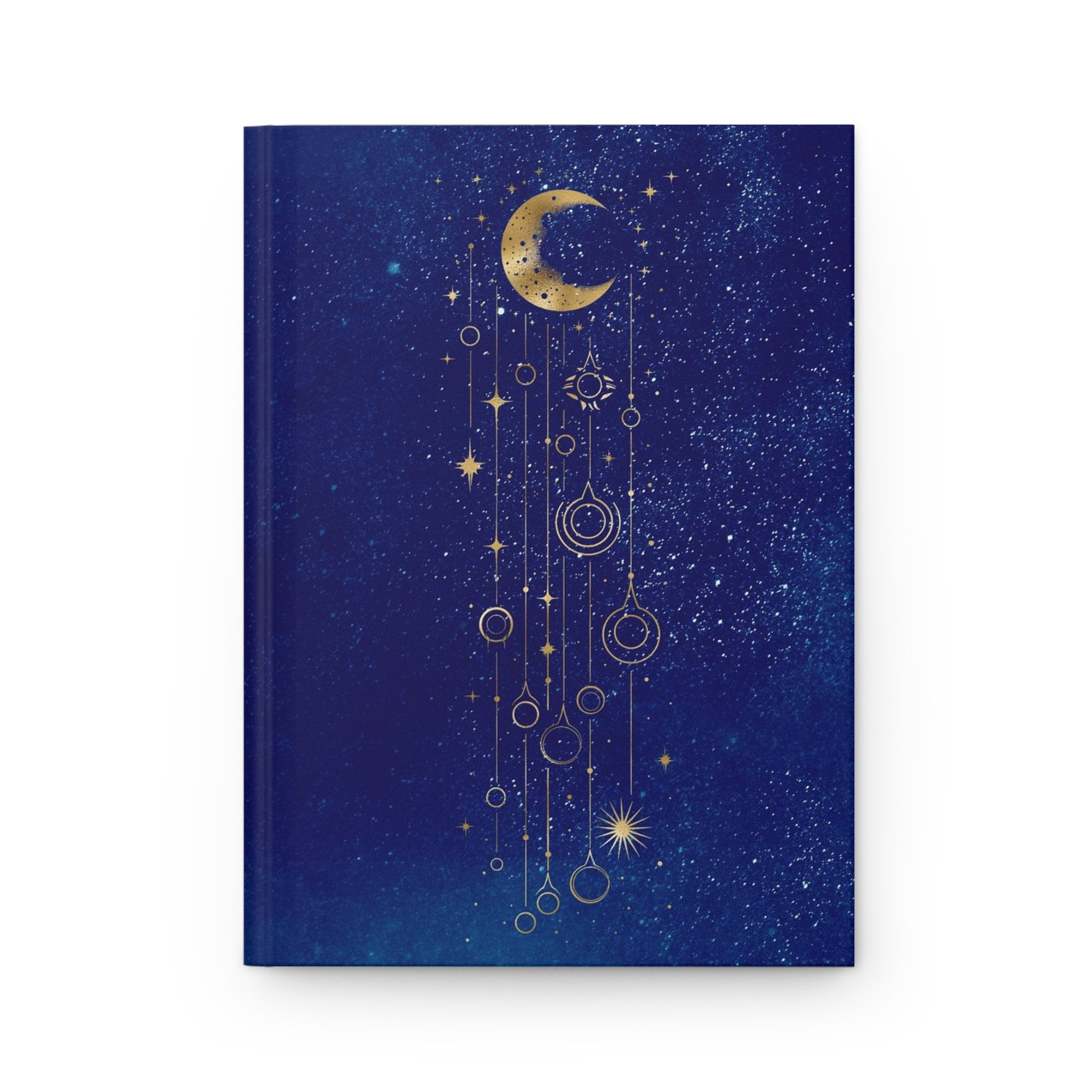Midnight Celestial Journal Starry Night Sky Notebook - Etsy